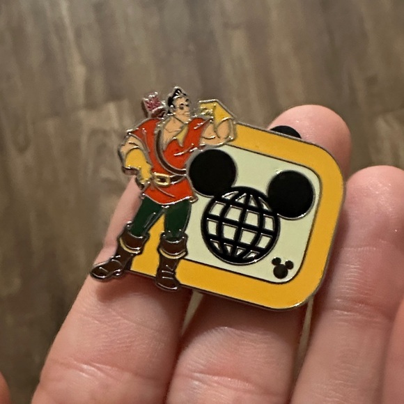 Disney | Other | Authentic Disney 225 Character D Pin Gaston | Poshmark